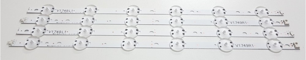 LG 49UJ651V 49UJ701V Led Bar Takımı - LG 49" V17 ART3 2862 REV0.2 LED ...