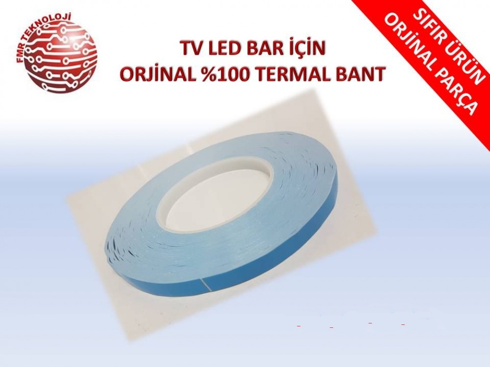 TV LED BAR İÇİN ORJİNAL TERMAL BANT 50MT - TERMAL50