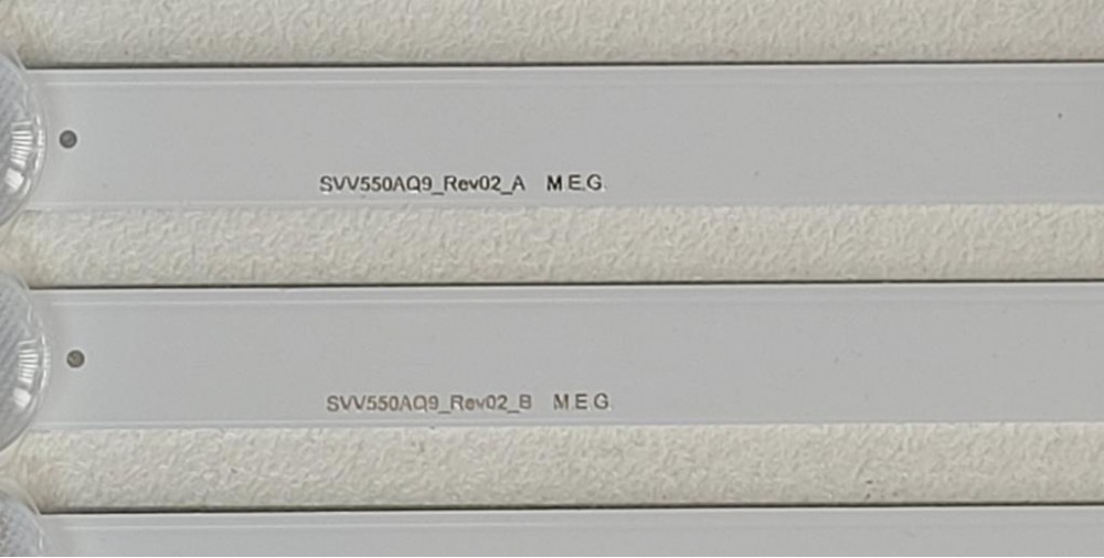 VESTEL 55inch SVV550AQ9_REV02_A SVV550AQ9_REV02_B V23459203 LED BAR